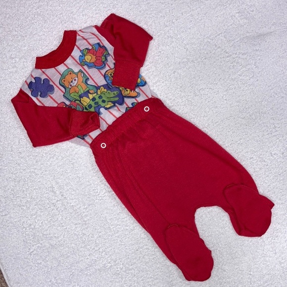 Gerber | Pajamas | Vintage Gerber Snap Waist Jungle Safari Animal ...